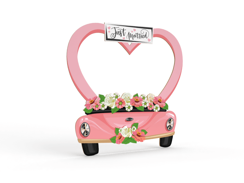 Cornice per selfie | Photo Booth | Wedding Car