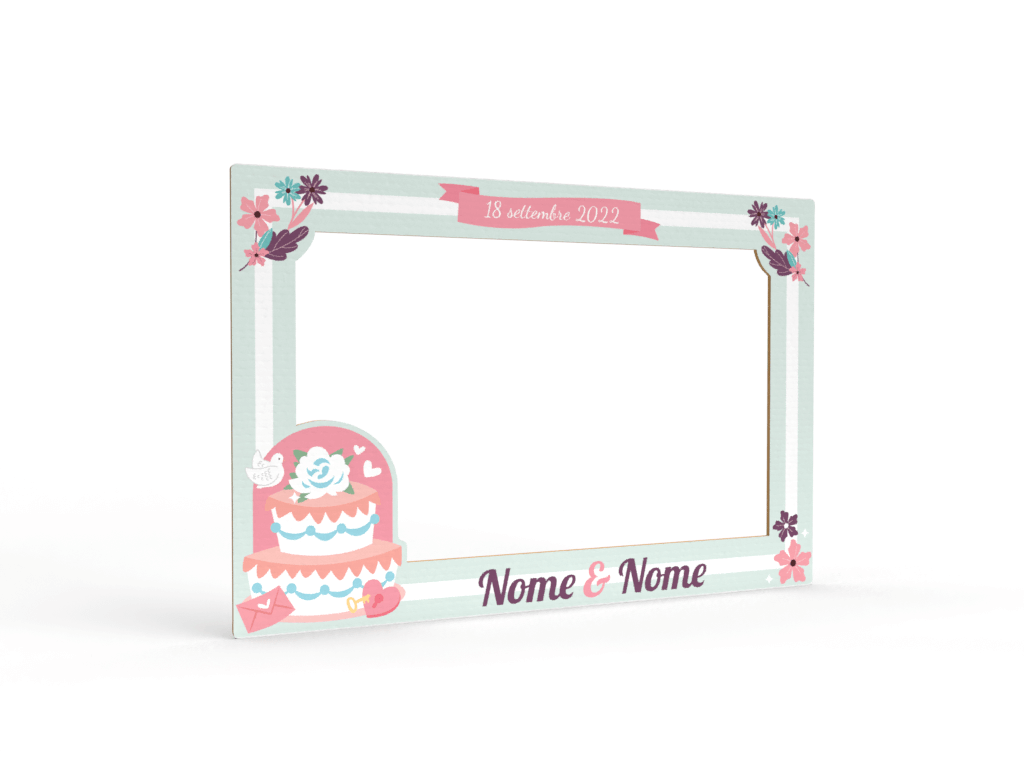 Cornice per selfie | Photo Booth | Wedding Cake